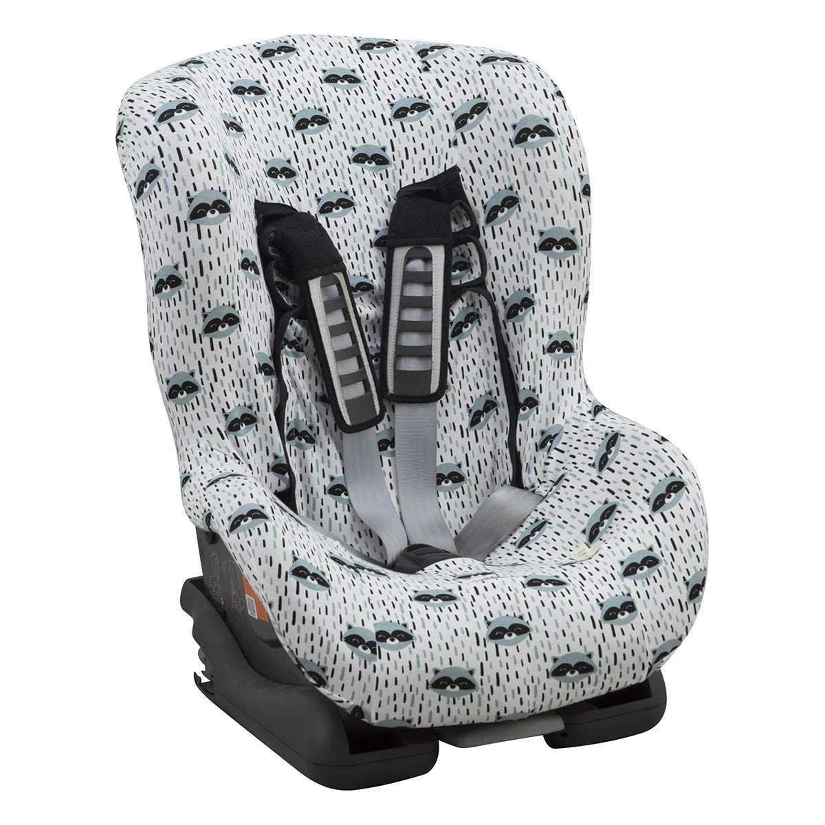 JYOKO Kids Cover Liner Universal for Car seat Compatible with Britax, Chicco, Mico (Without Head Support) (Raccoon)