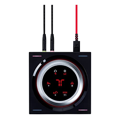 EPOS | Sennheiser GSX 1000 Gaming Audio Amplifier / External Sound Card, with 7.1 Surround Sound, Side Tone, Gaming DAC and EQ, Headphone amp Compatible with Windows, Mac, Laptops and Desktops.