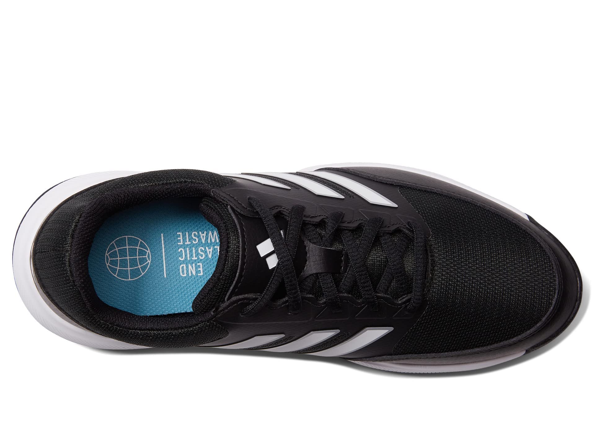 adidas Women's Tech Response 3.0 Golf Shoes, Core Black/Footwear White/Silver Metallic, 9