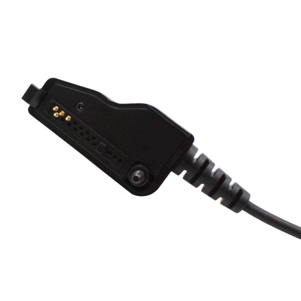 KENMAX USB Programming Cloning Cable Cord Multi-pin with CD for Kenwood Radios KPG-46 TK-385 NX-300