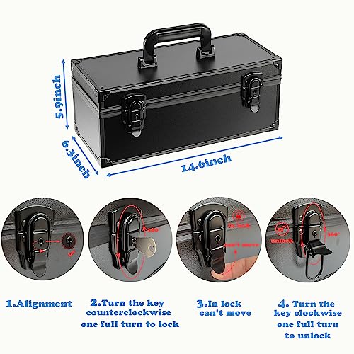 Azamou Toploaders Storage Box fits 3" x 4" 35pt Rigid Card,Trading Cards, Sports Cards,Graded Card , with3 Sponge partition (Holds 300 Toploaders) Also compatible PSA BGS Rating card