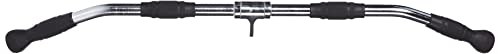 CAP Barbell Deluxe Curl Bar Cable Attachment with Rubber Handgrips, 28"