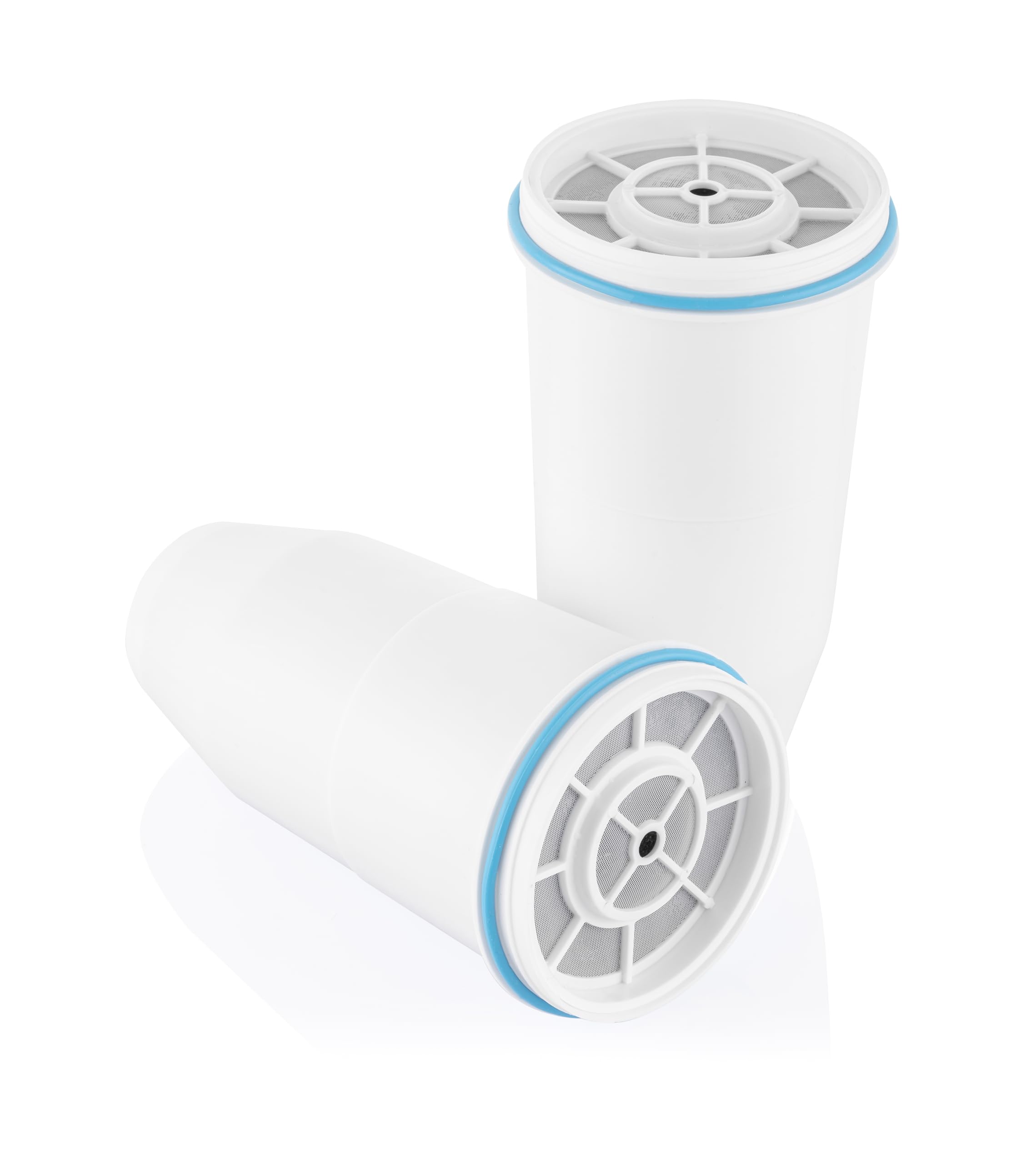 ZEROFILTER ONLINE ZR-017 | Replacement Water Filters for Pitchers and Dispensers | 0 TDS Remove Lead, Heavy Metals, Chlorine, Fluoride PFOA/PFOS (2)