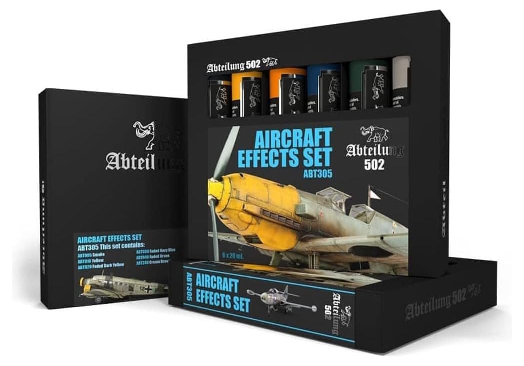 ABTEILUNG 502 Aircraft Effects Set, 6 x 20ml