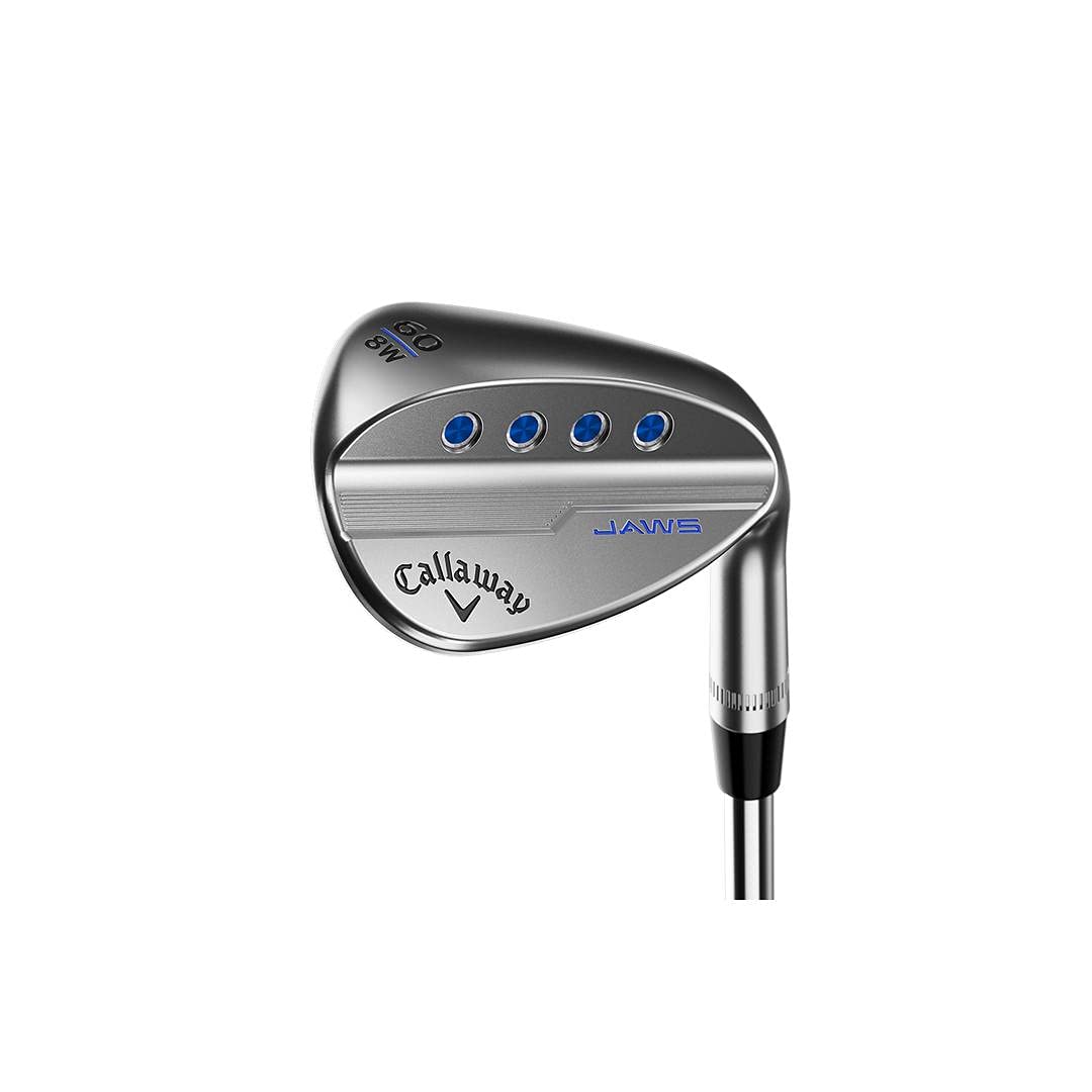 Callaway Mack Daddy 5 Jaws Wedge (Platinum Chrome, Right Hand, 60.0 degrees, S-Grind, 10* Bounce, Steel)