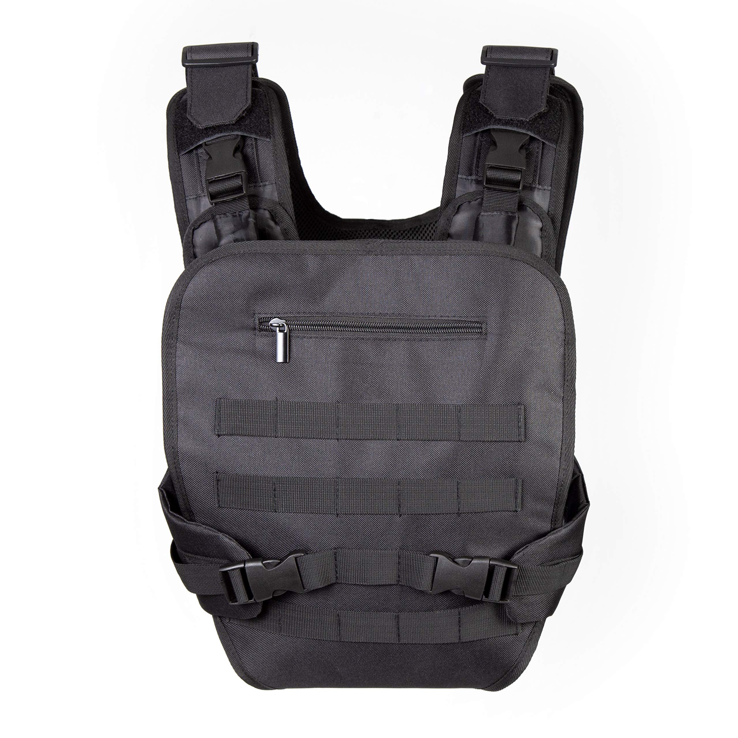 JumpOff Jo Military-Inspired Baby Carrier for Men - Soft Front Pack for Dads with MOLLE/PALS Compatibility