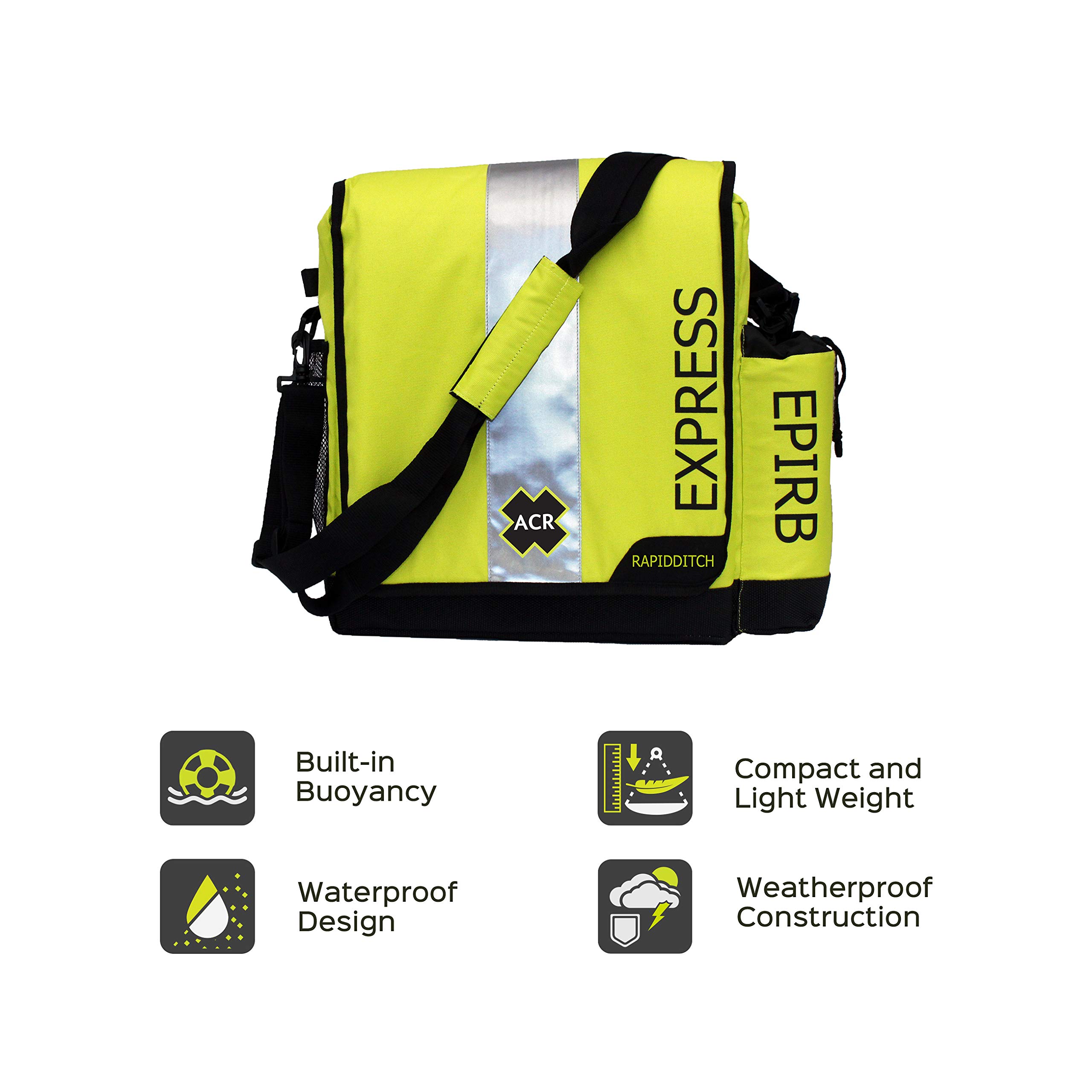 ACR GlobalFix V4 CAT II Manual Bracket EPIRB & Ditch Bag Kit (2355)