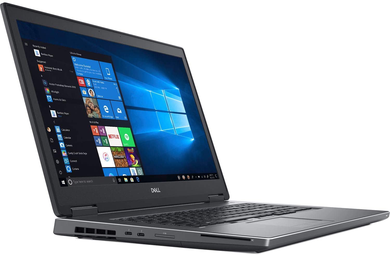 Dell Precision 7730 VR Ready 1920 X 1080 17.3in LCD Mobile Workstation with Intel Core i7-8850H Hexa-core 2.6 GHz, 16GB RAM, 512GB SSD (Renewed)