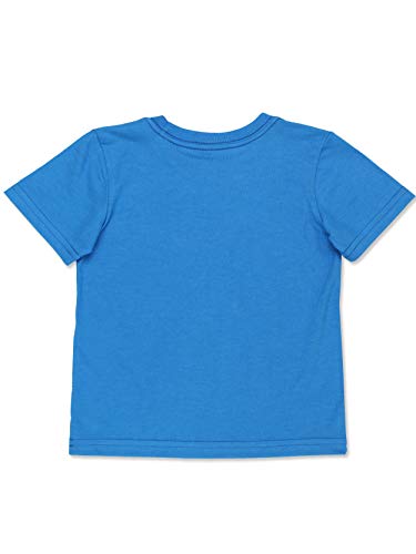 Sesame Street Boys’ Short Sleeve T-Shirt for Infant and Toddler – Blue or Red