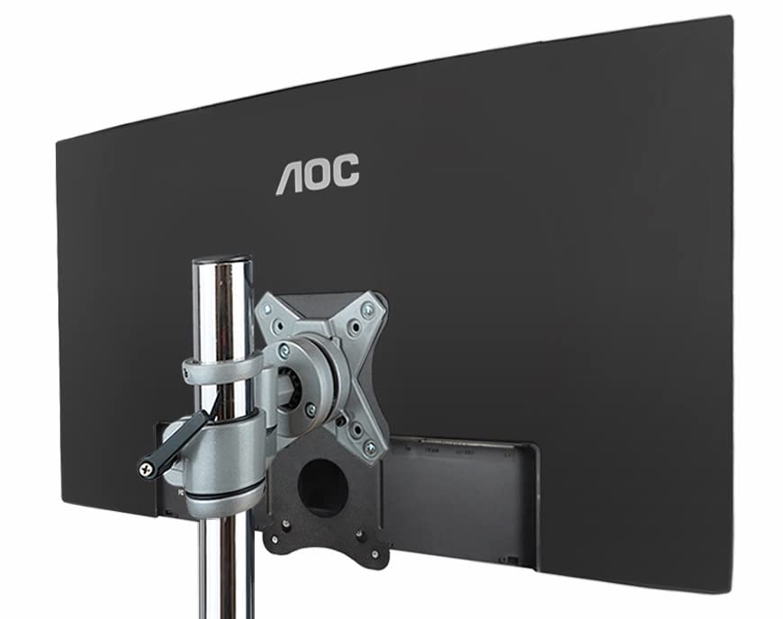 Monitor VESA Adapter Conversion Plate - from 75x75mm to 100x100m | Compatible with AOC C32V1Q Monitor | Laser Cut | 100% Made in North America