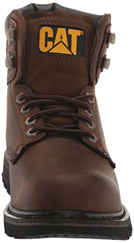 Cat Footwear mens Second Shift Work Boot, Dark Brown, 10.5 US