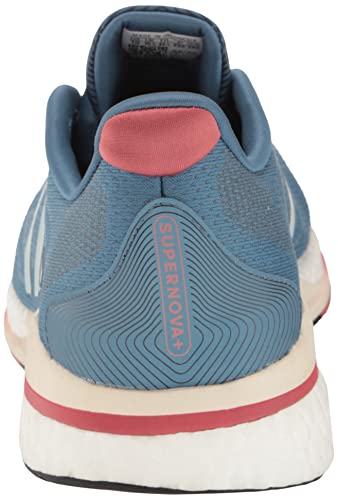 adidas Women's Supernova+ Running Shoe, Altered Blue/Almost Blue/Wonder Red, 9.5