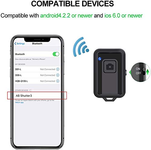 Phone Tripod LINKCOOL 360 Degree Rotation Flexible Tripod Travel Octopus Tripod for iPhone/Smartphone/Ipad/DSLR/Sports Action Camera, with Bluetooth Wireless Remote Shutter