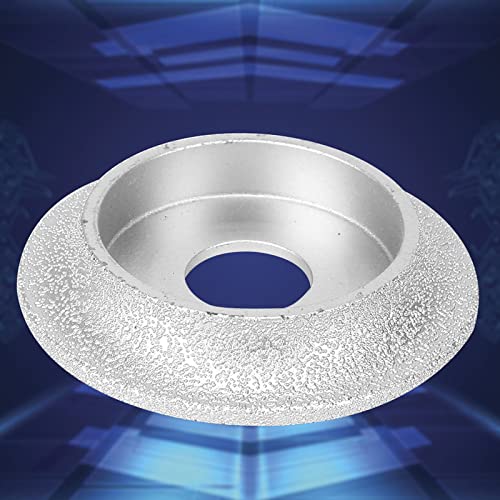 7.3cm Grinding Wheel for Angle Grinders, Brazed Diamond Grinding Wheel Stone Grinding Disc Concave Abrasive Wheel for Stone Marble Ceramic (French Grinding Wheel 1.0)