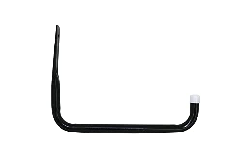 Shepherd Hardware 8091E Heavy Duty Steel 10-Inch Garage Storage Utility Hooks, 4 Pack, Black