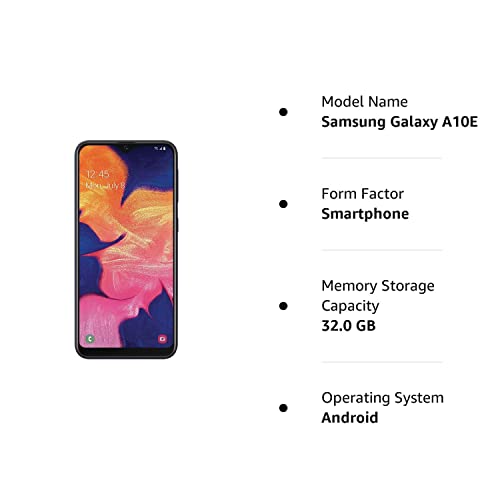Samsung Galaxy A10E SM-A102U 32GB T-Mobile Android Smartphone (Renewed)
