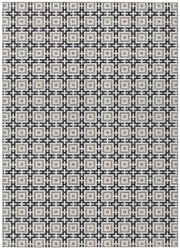 Dalyn Rugs Indoor/Outdoor Marlo MO1 Black Washable 8' x 10'