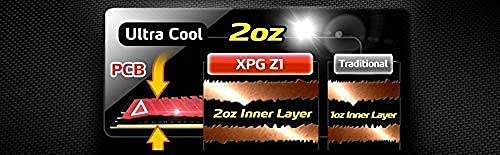 XPG SX8200 Pro 1TB M.2 PCIe 2280 NVMe 3x4 SSD with Z1 DDR4 3200Mhz 2x8GB CL16 Desktop Memory Red Bundle
