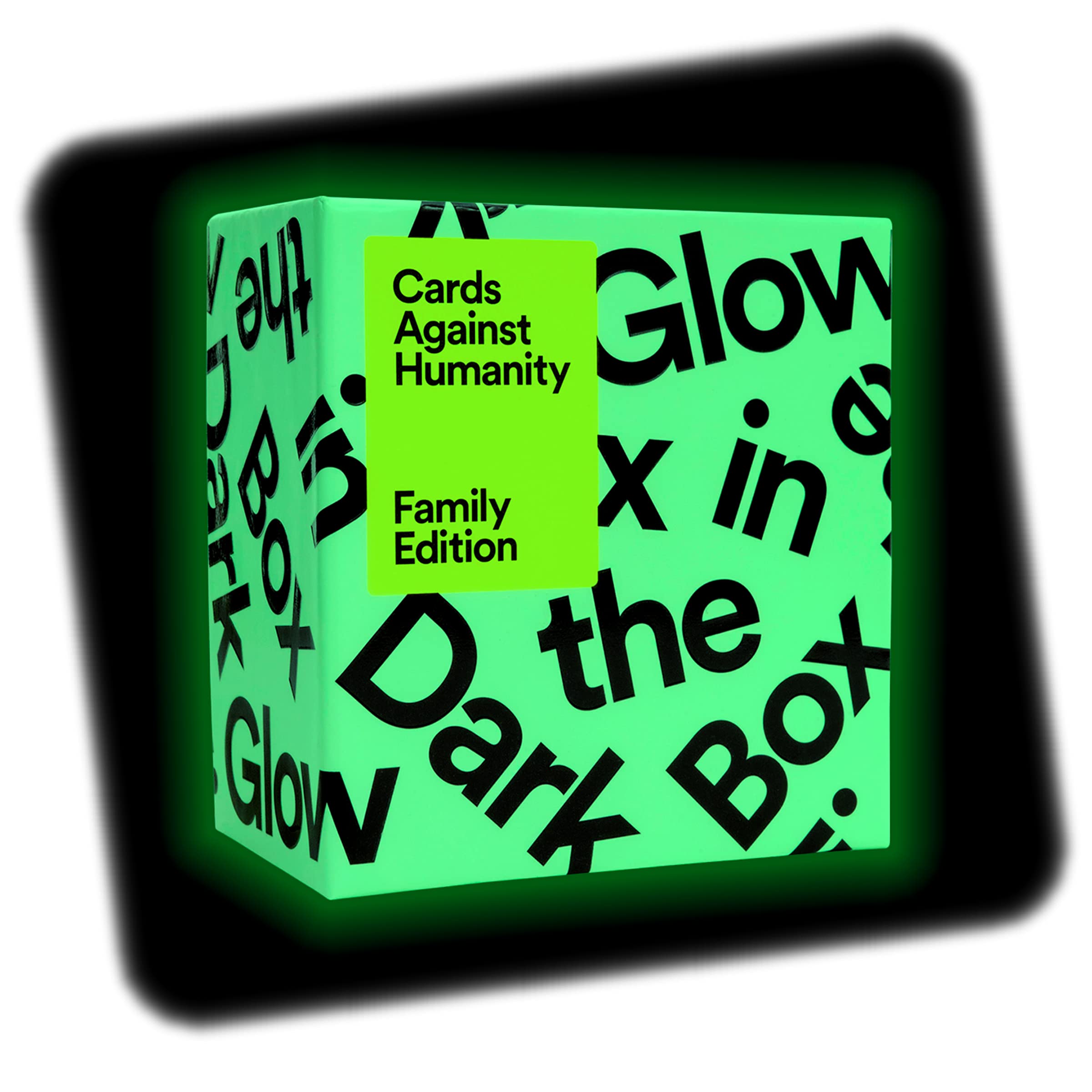 Cards Against Humanity Family Edition: Glow in The Dark Box • 300-Card Expansion