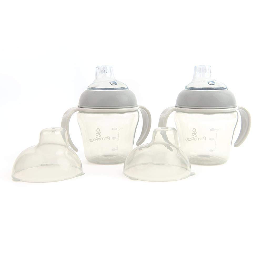 Primo Passi - Sippy Cup 4M (Grey) 2Pk