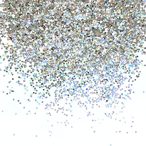 EcoGlimmer "DiscoBall Chunky" Cosmetic Biodegradable Eco Glitter - Plant-Based, Eco-Friendly Glitter Blend for Face, Body, Hair, Nails, and DIY Crafts - 15 Grams (1/2 Ounce)