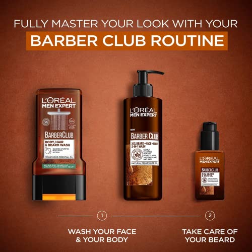 L'Oreal Men Expert Barber Club Long Beard & Skin Oil, 30ml
