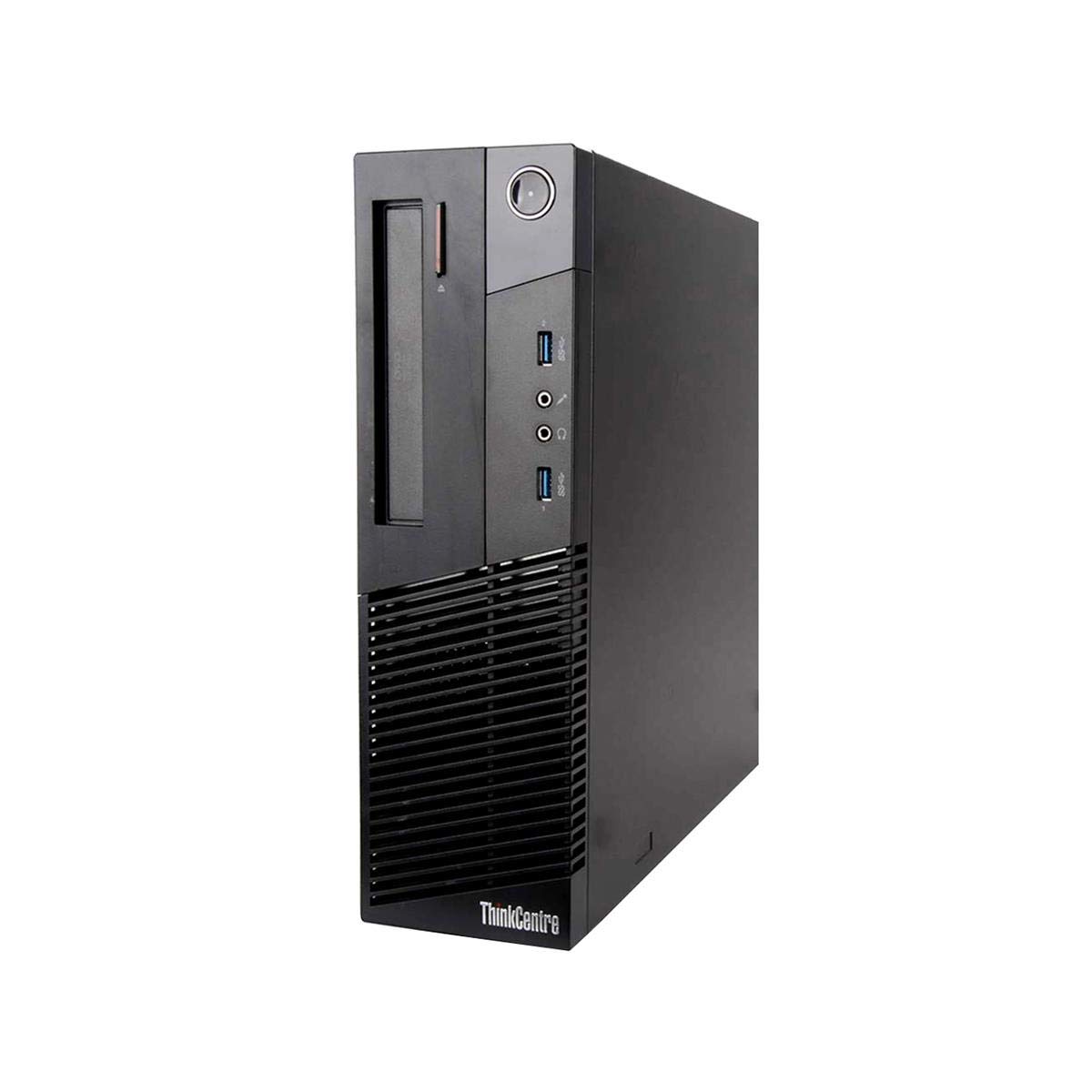 Lenovo ThinkCentre M93p Business Class Desktop, Quad Core i7 4770 3.4Ghz, 16GB DDR3 RAM, 256GB SSD Hard Drive, DVD-ROM, Keyboard, Mouse, WiFi, Windows 10 Pro (Renewed)