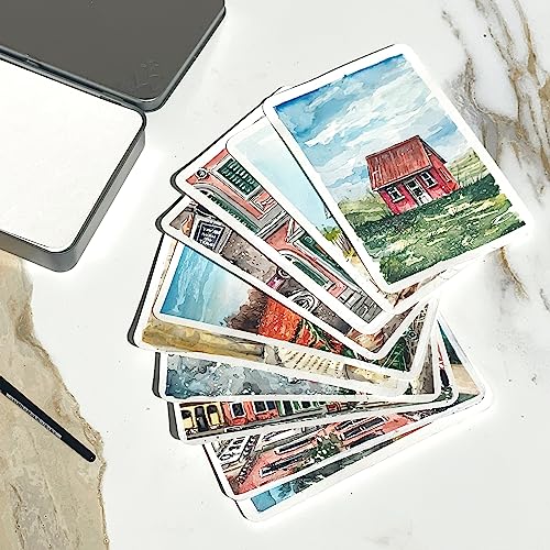 Hahnemühle Postcard Watercolor 230 G/M2, Text. Rough, Metal, Tam 10.5 X 14.8 Cm, 30 fls., Natural White (10650000)