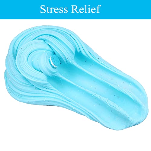 Butter Slime Kit for Girls 8 Pack, Party Favors with Watermelon, Coffee, Mint, Candy, and Lemon Slime, Stretchy and Non-Sticky, Stress Relief Toy for Boys, Easter Basket Stuffers