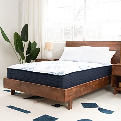 Signature Design by Ashley Mt Dana 15 Inch Plush Hybrid Mattress, CertiPUR-US Certified Foam, Queen