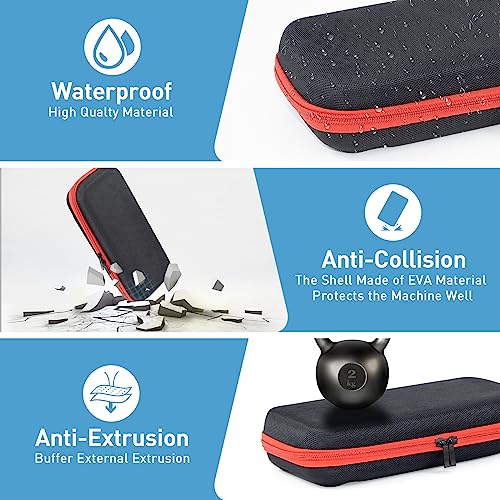 Caikvwen Switch Case, Compatible With Nintendo Switch Oled Case, Classic Switch Oled Carrying Case, Portable Switch Oled Carrying Case for Nintendo, Multi Card Slot High Capacity Switch Traveling Case