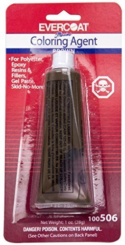 Evercoat 100506 1 Oz Tube Brown Evercoat Coloring Agent by Evercoat