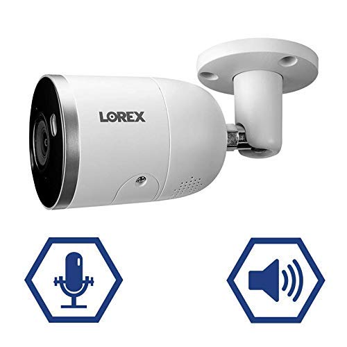 Lorex 4K Security Camera System, Fusion 16-Channel 3TB NVR with 8 Indoor/Outdoor Wired IP POE Metal Smart Deterrence Cameras, Motion Detection