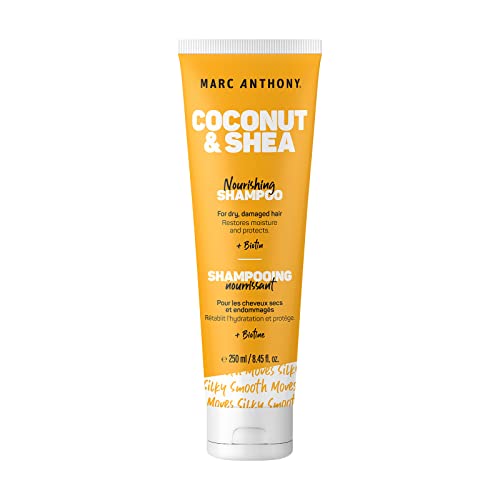 Marc Anthony, Hydrating Coconut Oil Shea Butter Shampoo 8.4 oz Shampoo for Unisex