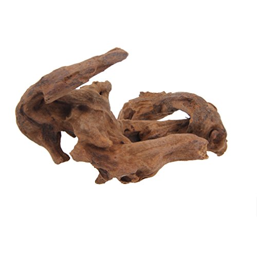 EmoursTM Aquarium Sinkable Driftwood Fish Tank Decoration,Small