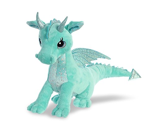 Aurora® Enchanting Sparkle Tales™ Willow Dragon™ Stuffed Animal - Magical Adventures - Endless Play - Blue 12 Inches
