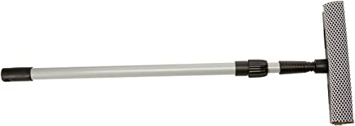 Carrand 9046 8" Squeegee with 36" Steel Extendable Handle, Gray