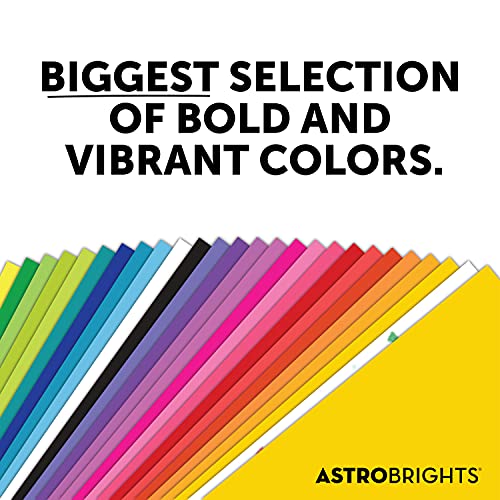 Astrobrights Mega Collection, Colored Paper, Bright Pink, 625 Sheets, 24 lb/89 gsm, 8.5" x 11" - MORE SHEETS! (91674)