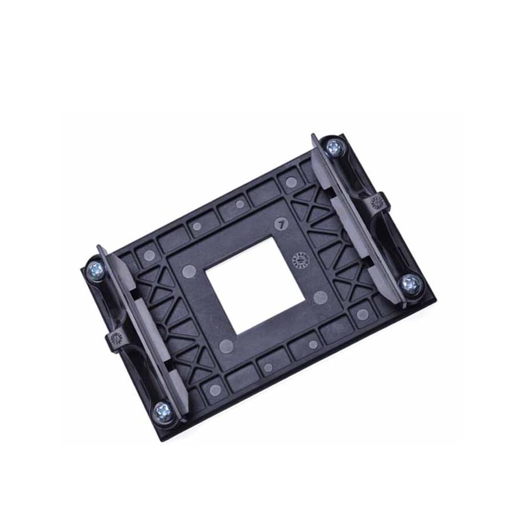Aimeixin AM4 CPU Heatsink Bracket,Socket Retention Mounting Bracket for Hook-Type Air-Cooled or Partially Water-Cooled Radiators, AMD CPU Fan Bracket Base for AM4 (B350 X370 A320) (Black)