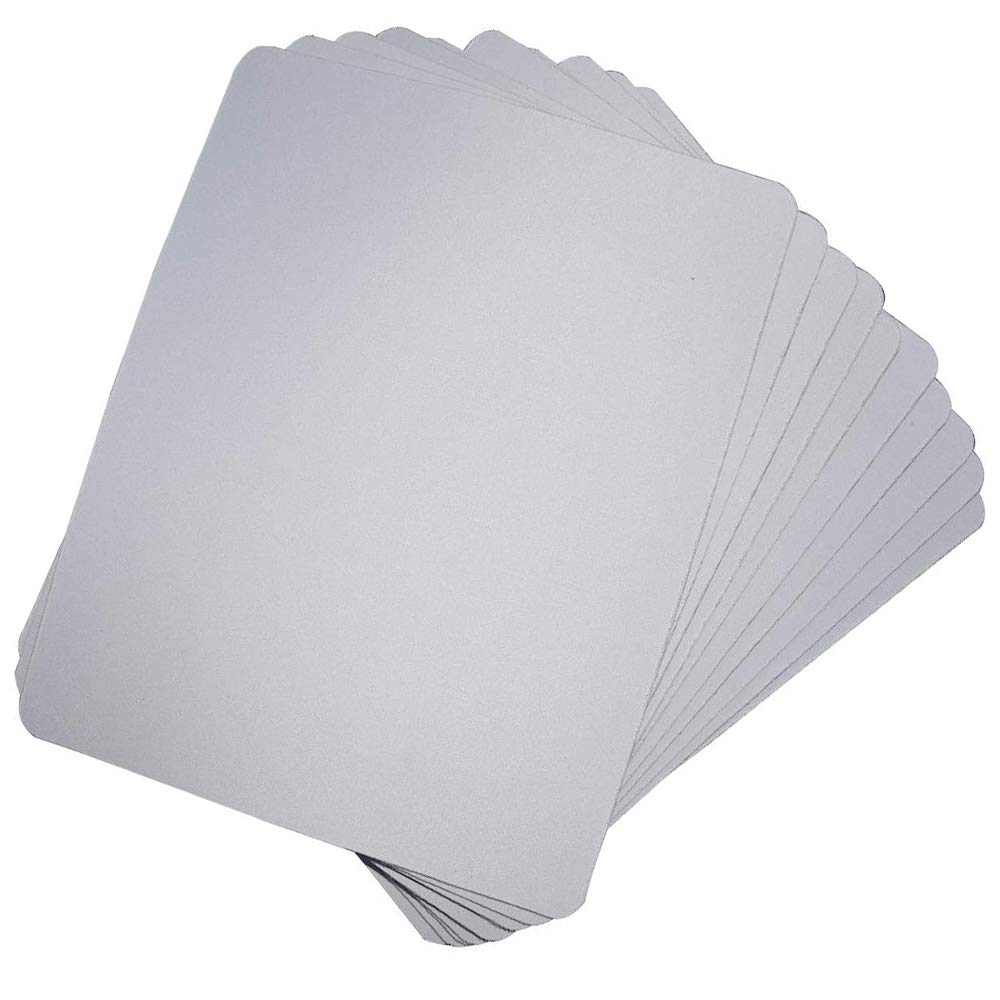 9 PCS Blank Mouse Pad for Sublimation Transfer Heat Press Printing Crafts 240X200X3mm