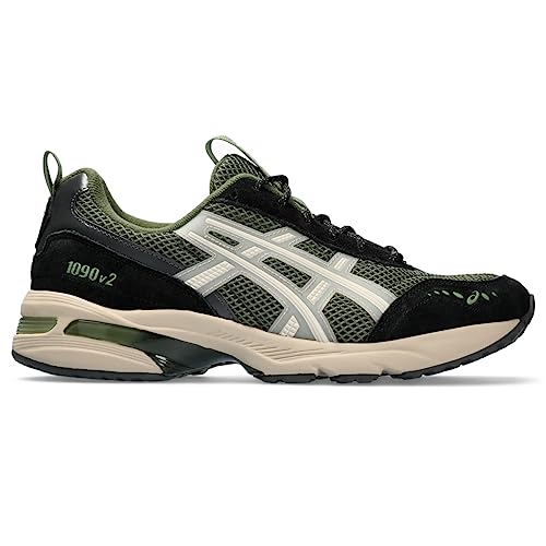 ASICS Unisex GEL-1090v2 Sportstyle Sneakers, 7, Forest/Simply Taupe