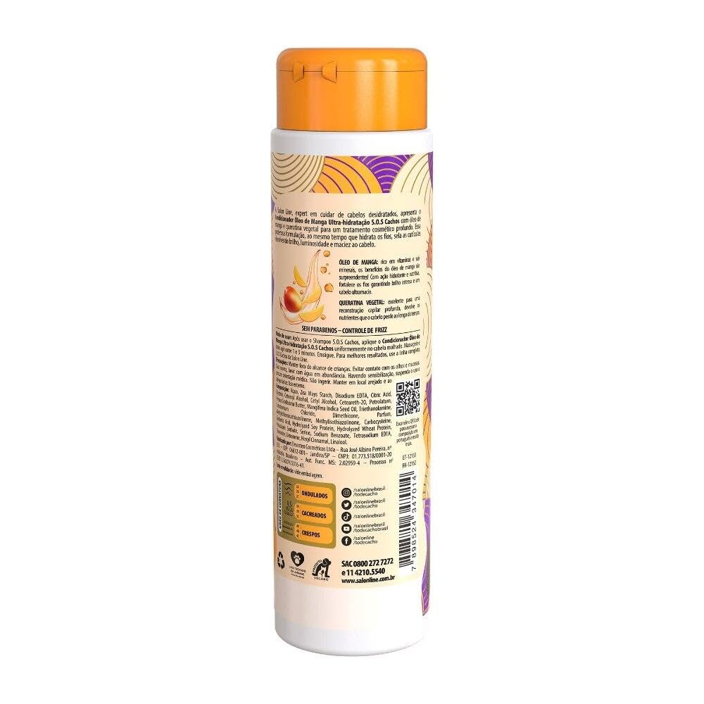 Linha Tratamento (SOS Cachos) Salon Line - Condicionador 300 Ml - (Salon Line Treatment (SOS Curls) Collection - Conditioner 10.14 Fl Oz