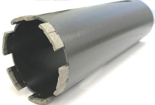 ALSKAR DIAMOND APDB 3 inch Dry Drill Core Bits with Diamond Aligned Segment for Brick Concrete Masonry 5/8"-11 Threaded (3")