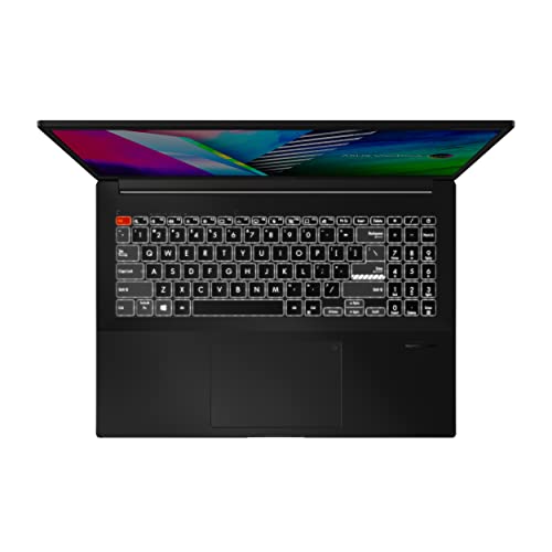 ASUS VivoBook Pro 16X OLED Slim Laptop, 16" WQUXGA 16:10 Display, AMD Ryzen 7 5800H CPU, NVIDIA GeForce RTX 3050 Ti, 16GB RAM, 1TB SSD, Windows 11 Home, 0°Black, M7600QE-DB74