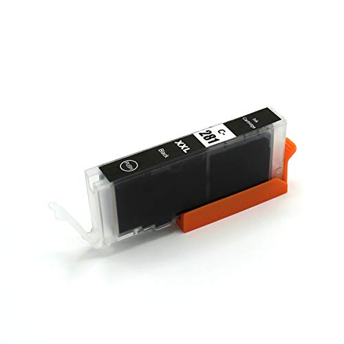 INK4WORK Compatible Ink Cartridge Replacement for Canon PGI-280XXL CLI-281XXL PGI280 XXL CLI281 XXL for PIXMA TS6120 TS8120 TS9120 TR7520 TR8520 (5-Pack)