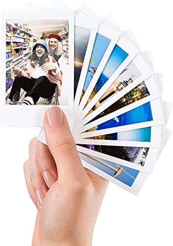 Fujifilm Instax Mini Instant Camera Film: 100 Shoots Total, (10 Sheets x 10) - Capture Memories Anytime, Anywhere - Boomph Kit