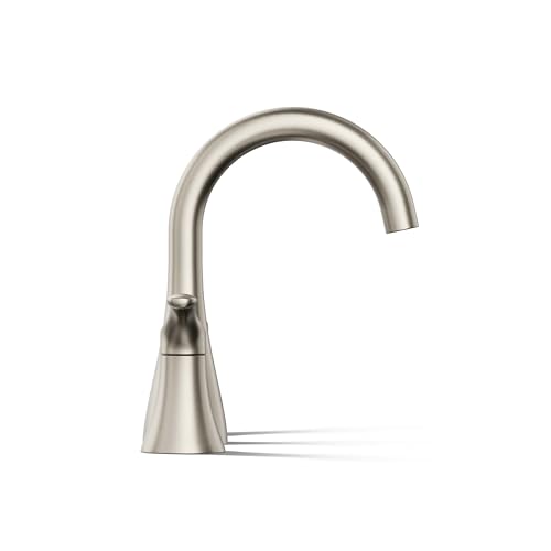 Kohler 27390-4K-BN SIMPLICEĀ® Widespread bathroom sink faucet, 1.0 GPM, Vibrant Brushed Nickel