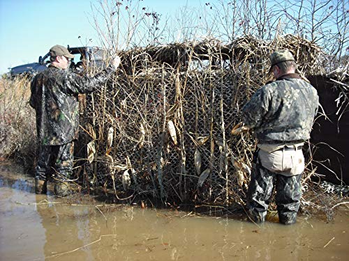 CamoSystems Premium Series Ultra-lite Camouflage Netting, Large, 7'10" W x 19'8" L, Original Camo - Green/Brown