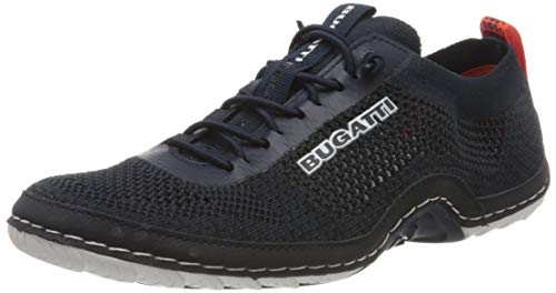 Bugatti Men's Low-top Sneaker , Blue , 10 US