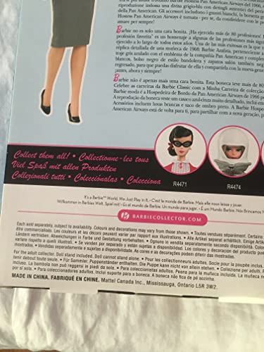 Barbie Collector My Favorite Career- 1966 Pan American Airways Stewardess